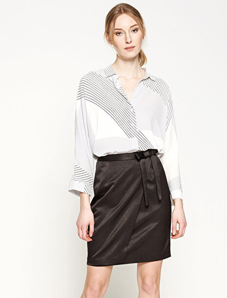 Koton Kadın Fiyonk Detaylı Etek