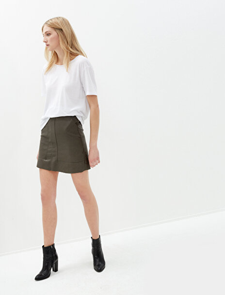 Koton Kadın Normal Bel Etek Koton Kadın Normal Bel Etek