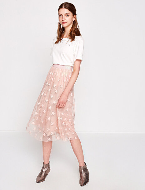 Koton Kadın Tüllü Etek