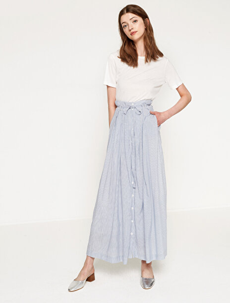 Koton Kadın Beli Bağlamalı Etek