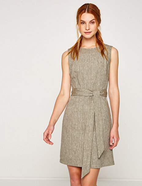 Koton Kadın Keten Elbise