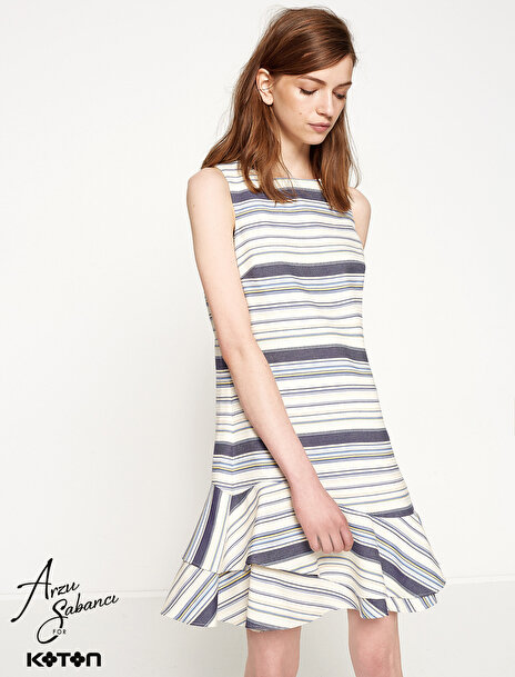 Koton Kadın Arzu Sabancı For Koton Elbise