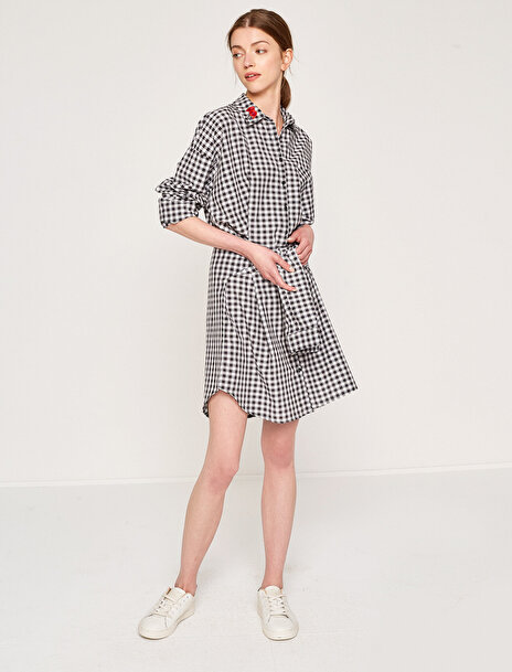 Koton Kadın Nakışlı Elbise