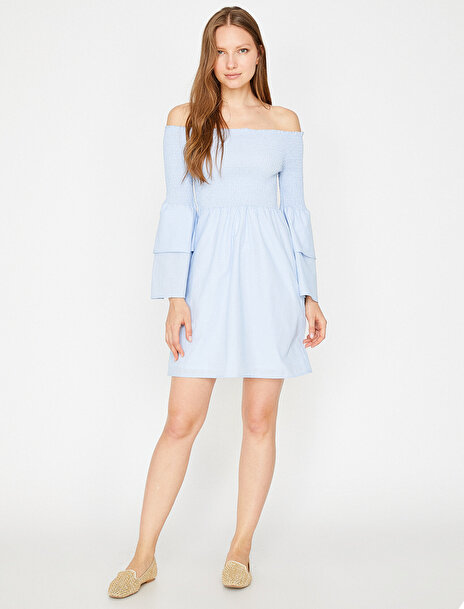 Koton Kadın Omzu Açık Elbise