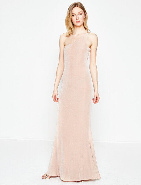 Koton Kadın Tek Omuz Elbise Abiye