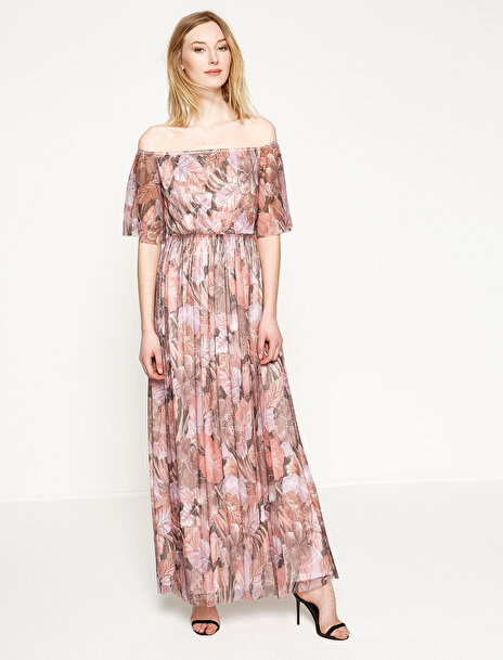 Koton Kadın Omzu Açık Elbise