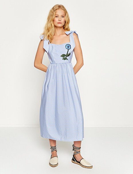 Koton Kadın İşlemeli Elbise