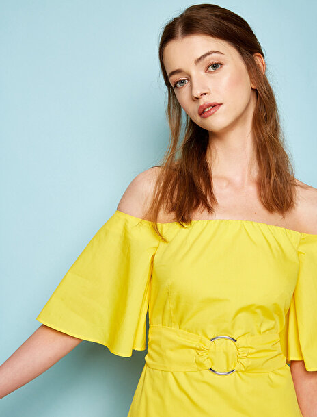 Koton Kadın Omzu Açık Elbise