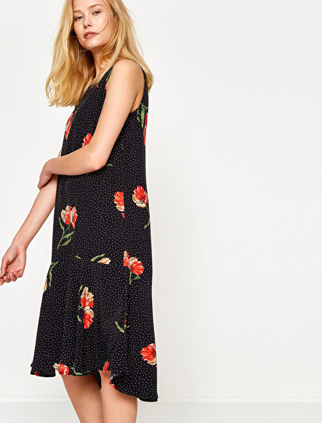 Koton Kadın Çiçekli Yazlık Elbise