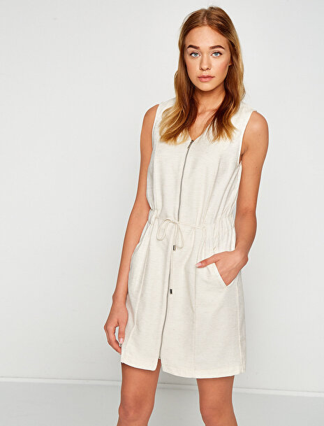 Koton Kadın Keten Elbise