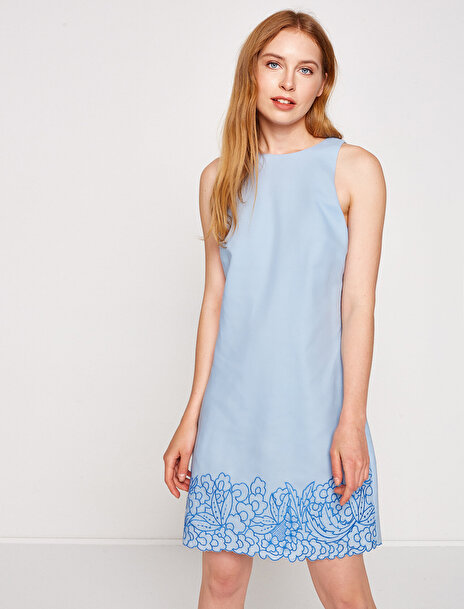 Koton Kadın Nakışlı Elbise