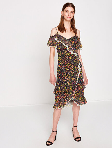 Koton Kadın Çiçekli Yazlık Elbise