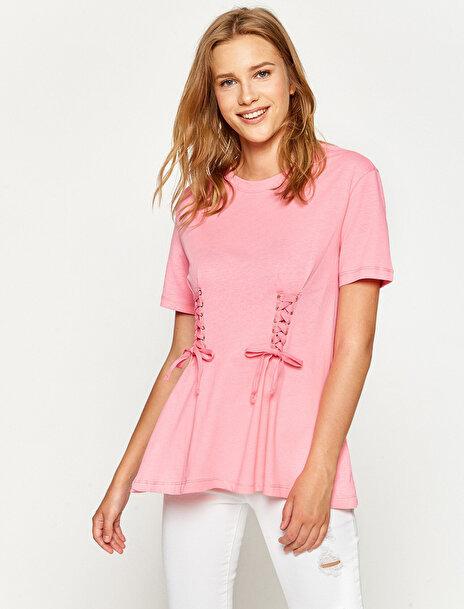 Koton Kadın Kuş Gözü Detaylı Tunik