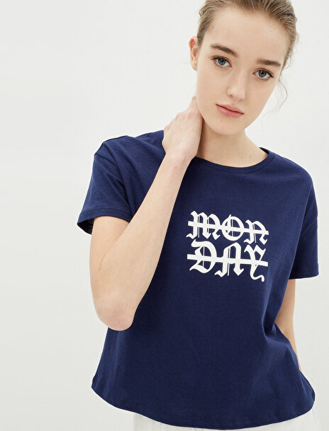 Koton Kadın Baskılı T-Shirt