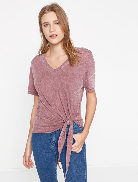 Koton Kadın Rahat Kesim T-Shirt