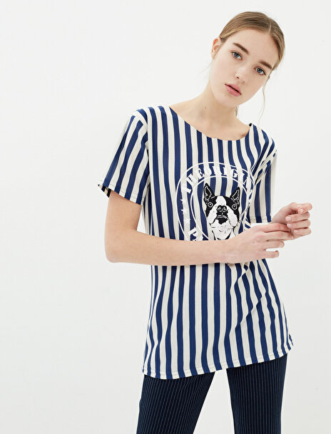 Koton Kadın Baskılı T-Shirt
