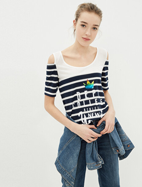 Koton Kadın Baskılı T-Shirt