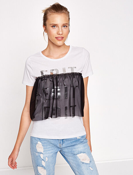 Koton Kadın Baskılı T-Shirt