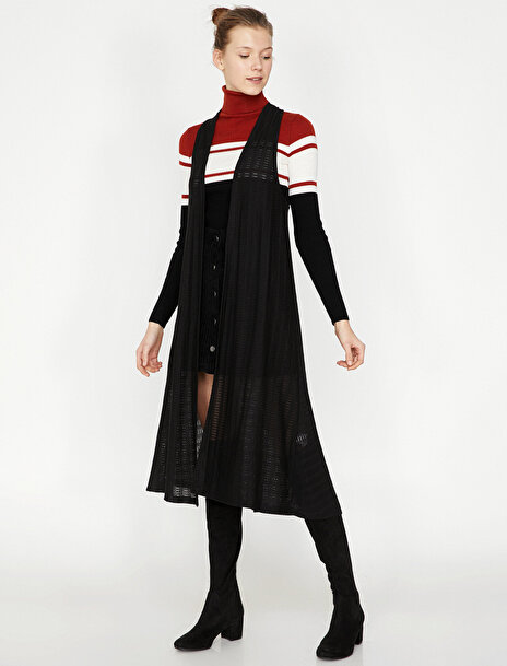 Koton Kadın Uzun Yelek