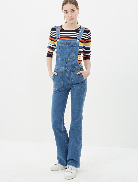 Koton Kadın Cep Detaylı Tulum