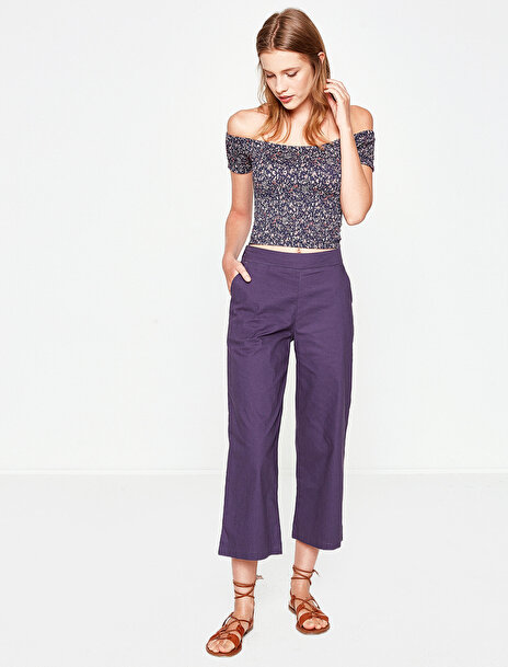 Koton Kadın Kısa Paça Pantolon