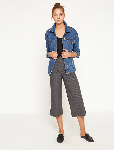 Koton Kadın Kısa Paça Pantolon