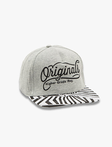 Koton Kadın Yazılı İşlemeli Şapka