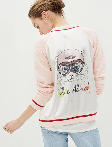 Koton Kadın Fermuar Detaylı Ceket Koton Kadın Fermuar Detaylı Ceket