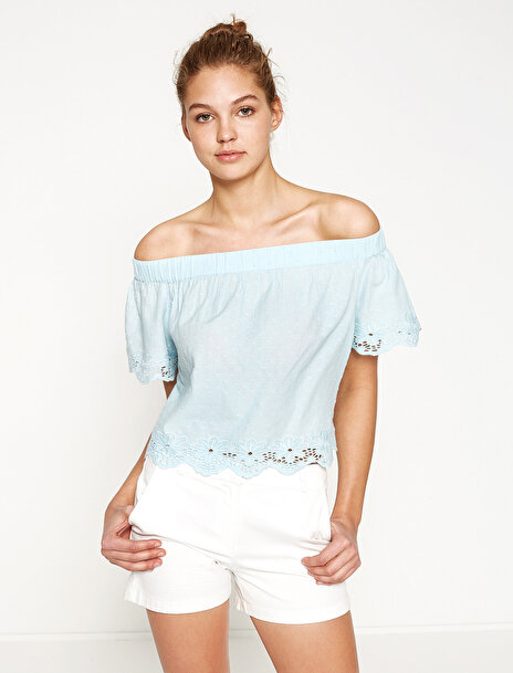 Koton Kadın Omzu Açık Bluz