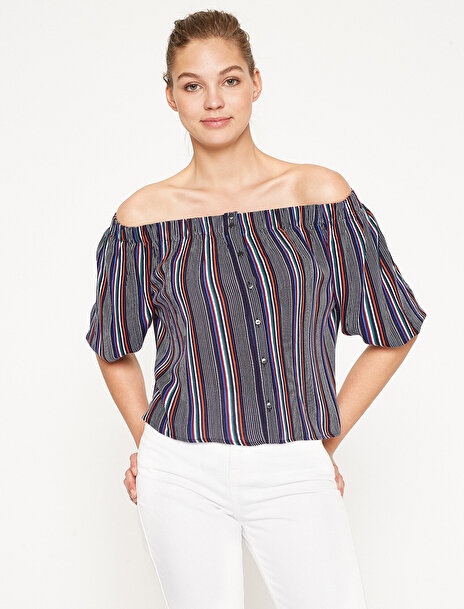 Koton Kadın Omzu Açık Bluz