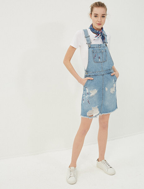 Koton Kadın Cep Detaylı Tulum