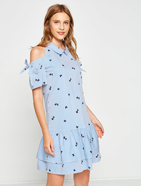 Koton Kadın Omzu Açık Elbise