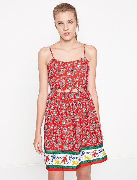 Koton Kadın Etnik Desenli Elbise