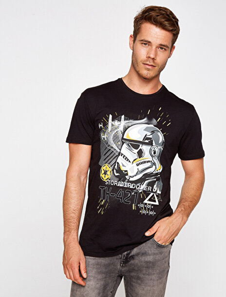 Koton Erkek Star Wars Baskılı T-Shirt