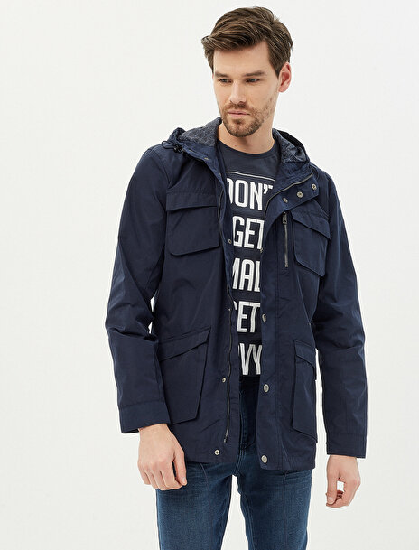 Koton Erkek Fermuar Detaylı Mont