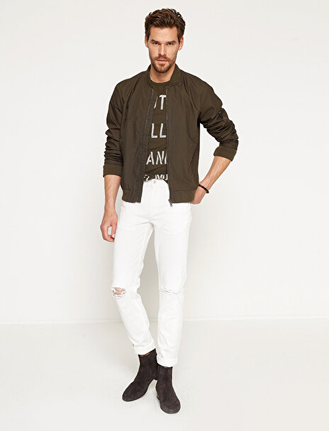 Koton Erkek Yırtık Pantolon