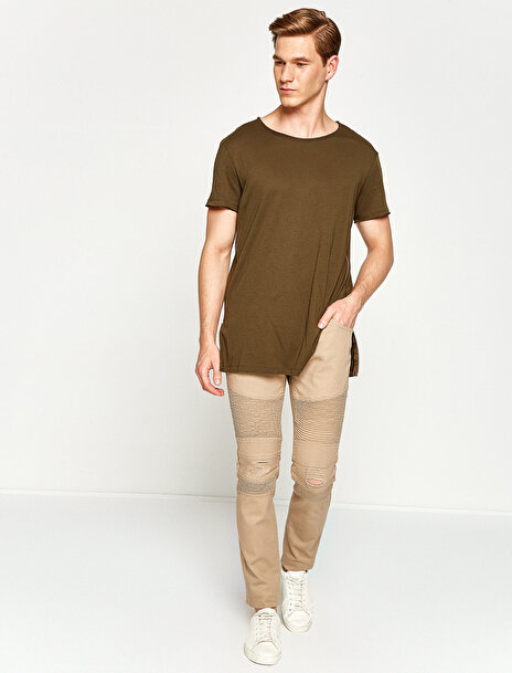 Koton Erkek Yırtık Detaylı Pantolon