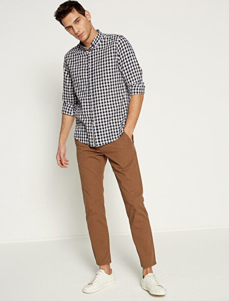 Koton Erkek Normal Bel Chino Pantolon