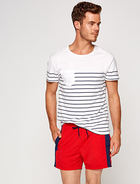 Koton Erkek Cep Detaylı Deniz Şortu