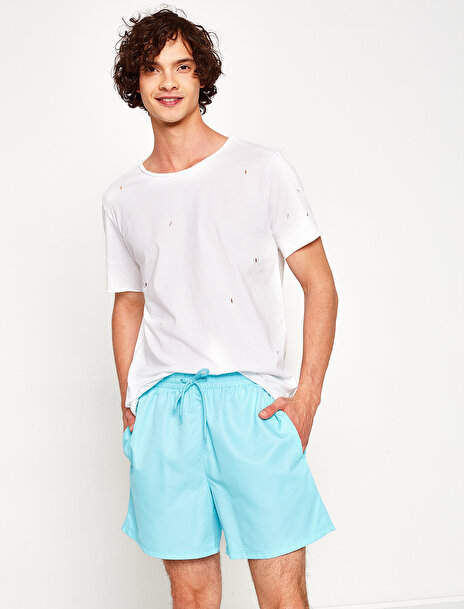 Koton Erkek Cep Detaylı Deniz Şortu Koton Erkek Cep Detaylı Deniz Şortu