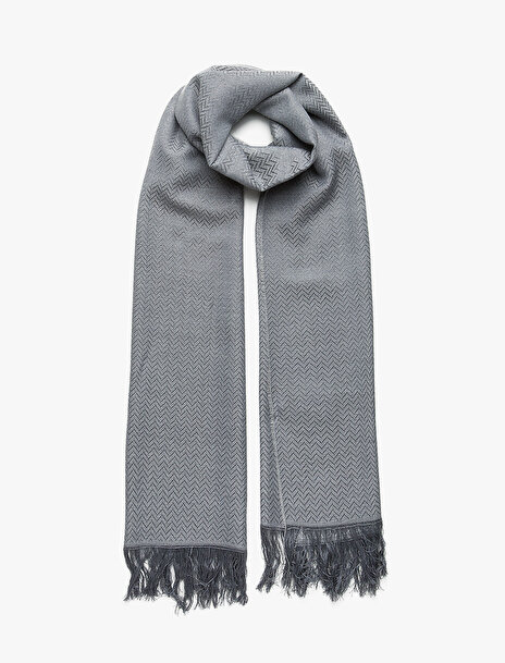 Koton Erkek Püskül Detaylı Atkı