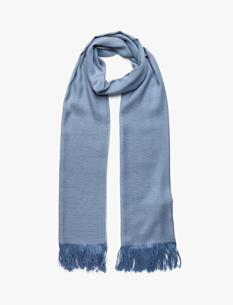 Koton Erkek Püskül Detaylı Atkı