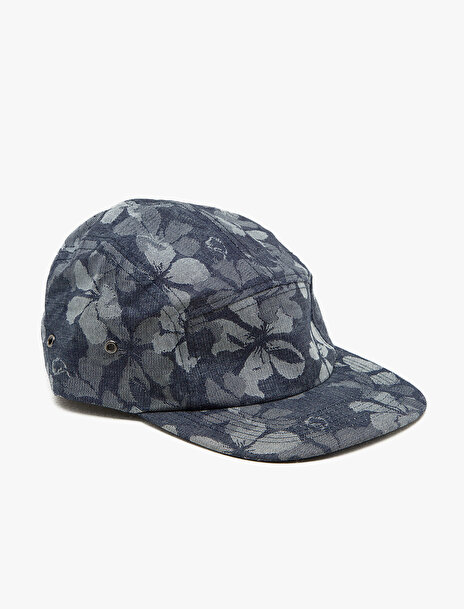 Koton Erkek Çiçekli Şapka