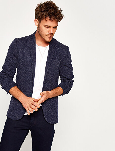Koton Erkek Cep Detaylı Blazer Ceket