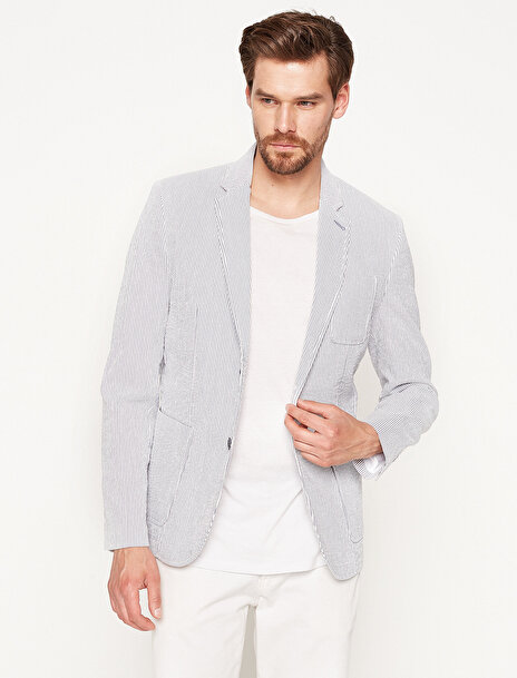 Koton Erkek Cep Detaylı Blazer Ceket