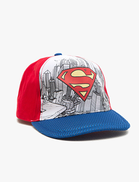 Koton Erkek Çocuk Superman Baskılı Şapka