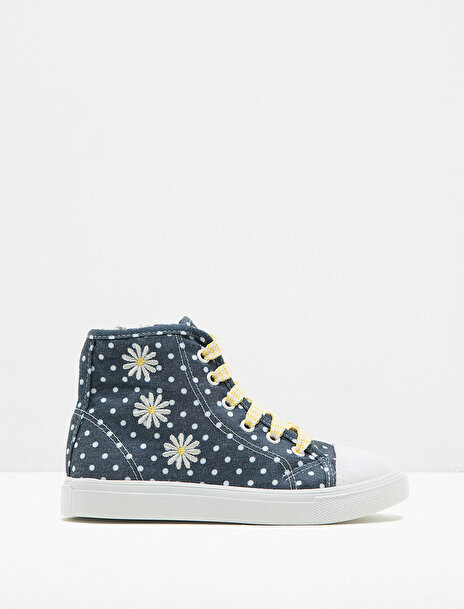 Koton Kız Çocuk İşlemeli Ayakkabı