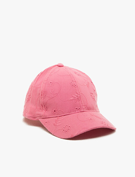 Koton Kız Çocuk İşlemeli Şapka