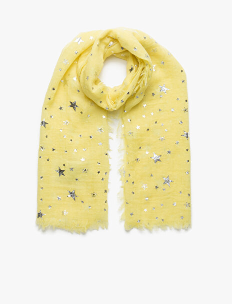 Koton Kız Çocuk Desenli Atkı