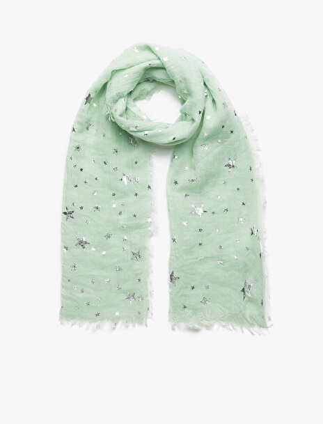 Koton Kız Çocuk Desenli Atkı